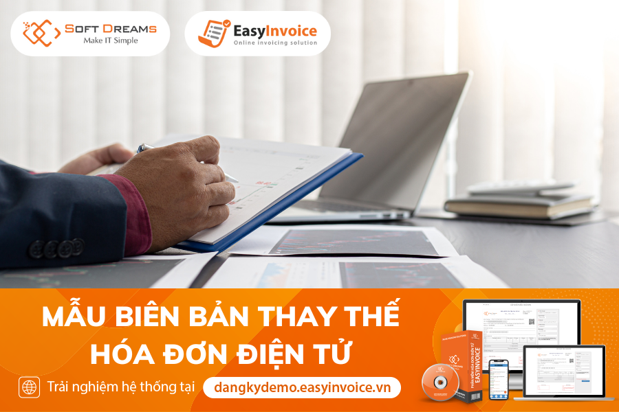 Mẫu biên bản thay thế hóa đơn điện tử - Hóa Đơn Xăng Dầu®